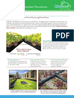 Green Roof and BauderBLUE Installation Guide May 19 | PDF | Roof | Drainage