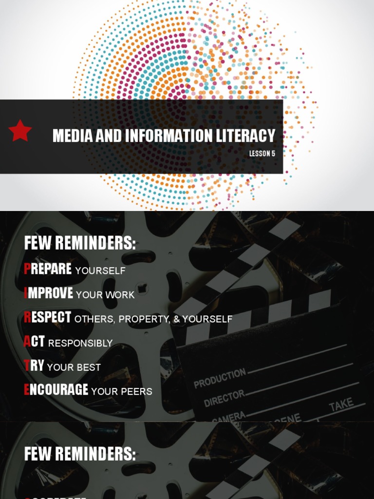 Media Literacy Lesson 5 | PDF | Advertising | Information