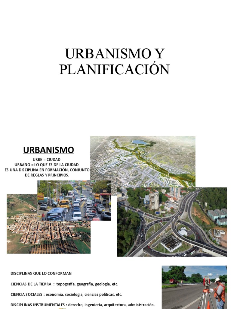 Urbanismo y Planificación 1 | PDF