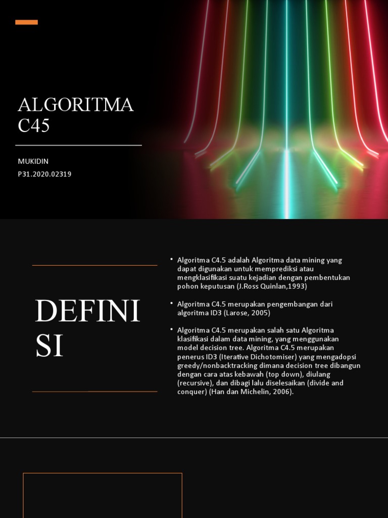 Algoritma C45 | PDF