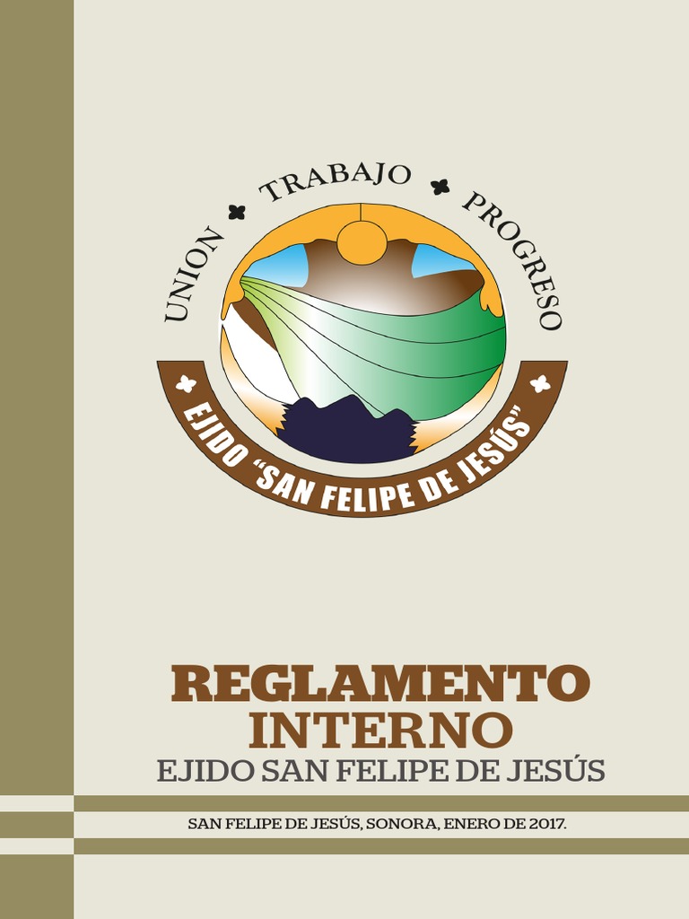 Reglamento Interno del Ejido San Felipe | PDF | Regulación | Comisión ...