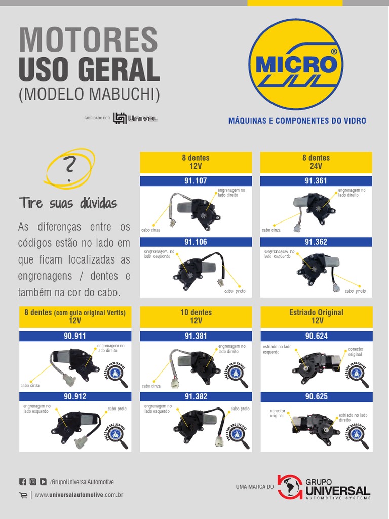 Comunicado - Micro - Motor Mabuchi (2020) | PDF | Cinemática