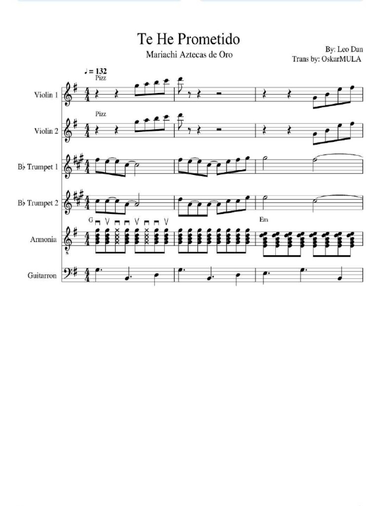 Te He Prometido - Leo Dan | PDF