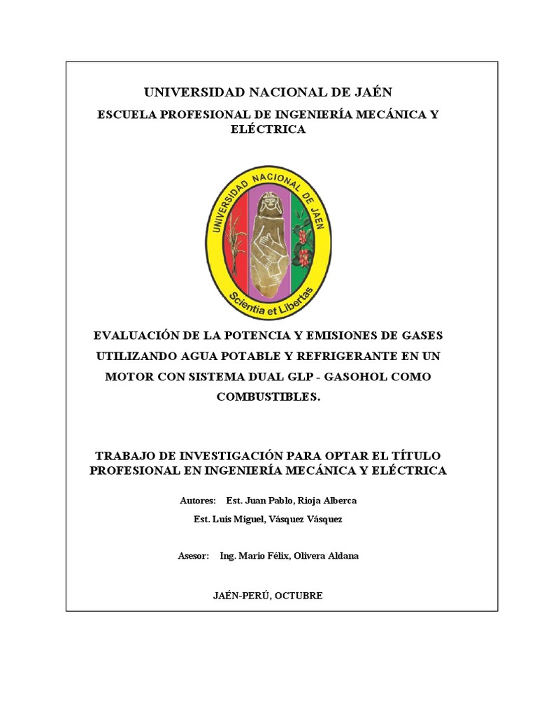 Proyecto de Tesis 2019 II | PDF | Gas de petróleo licuado | Coche Proyecto de Tesis 2019 II | PDF | Gas de petróleo licuado | Coche