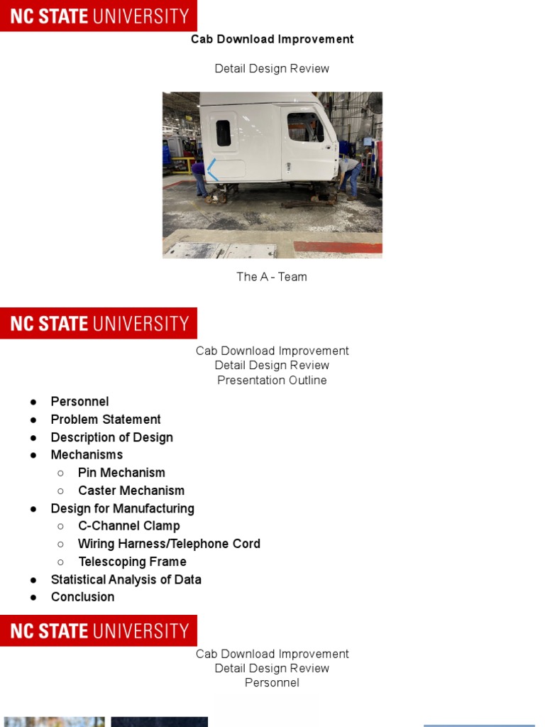 Detail Design Review Presentation - 1 | PDF | Electric Motor ...