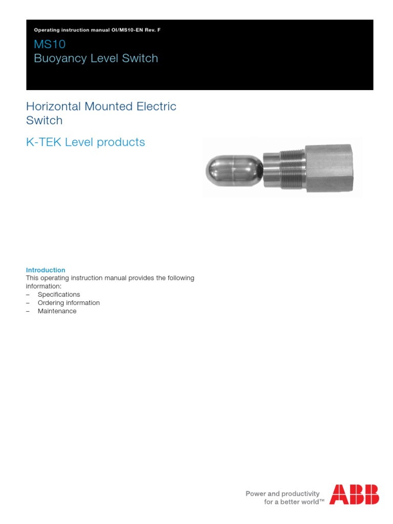 MS10 Manual | Download Free PDF | Switch | Relay