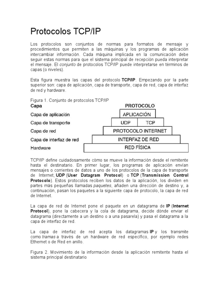 Protocolos TCP | PDF