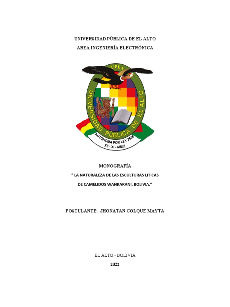 Esculturas Líticas Wankarani | PDF | Arqueología | Andes
