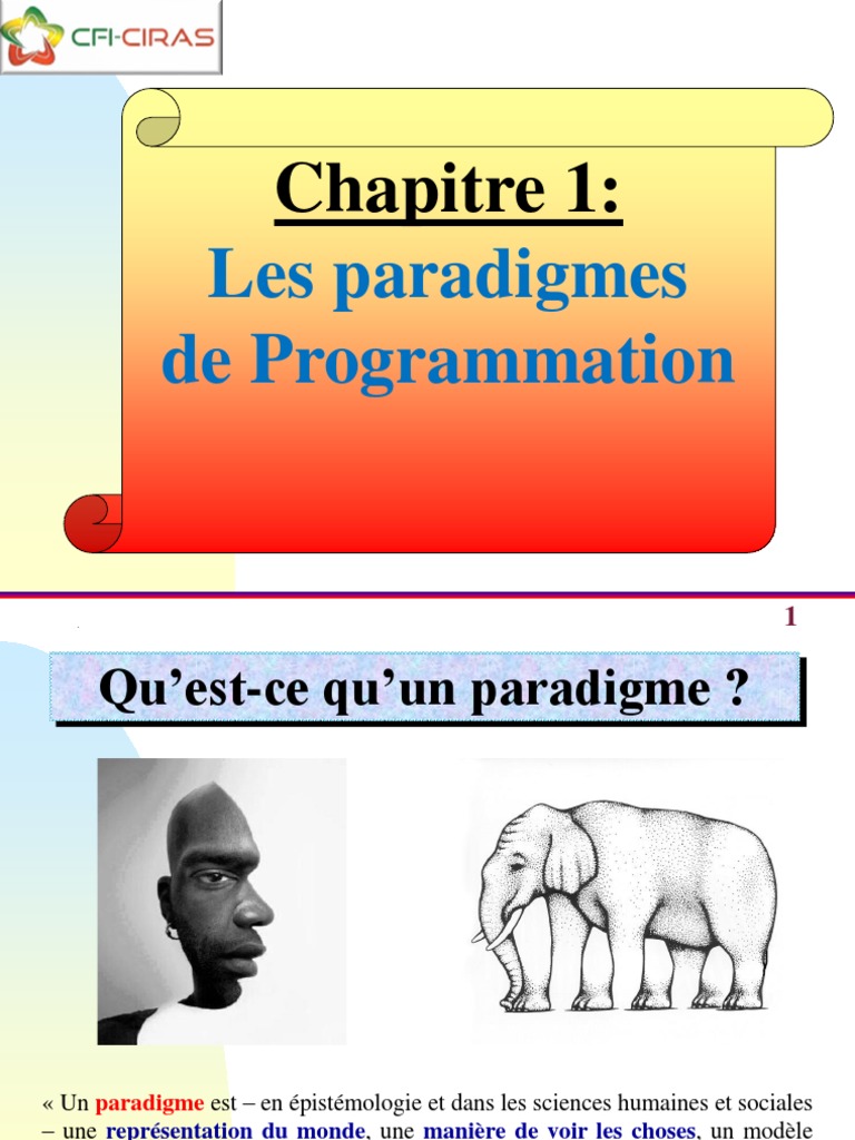 2 - Les Paradigmes de Programmation | PDF | Programmation informatique | Programmation orientée ...