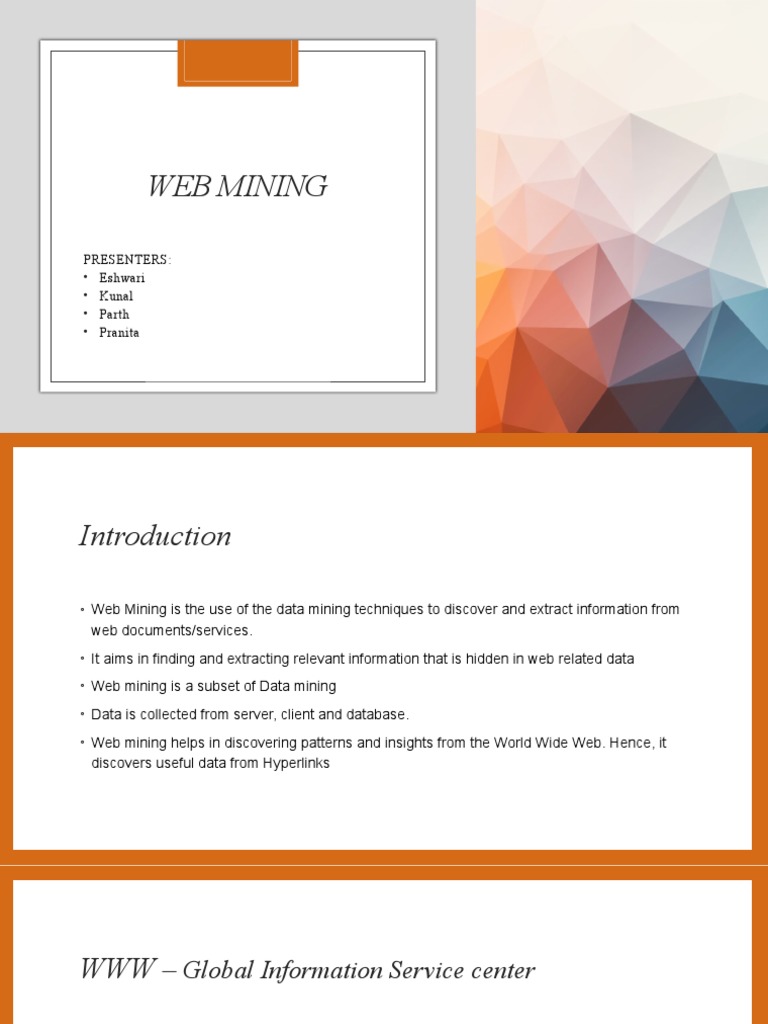 Web Mining | PDF | Internet & Web | World Wide Web