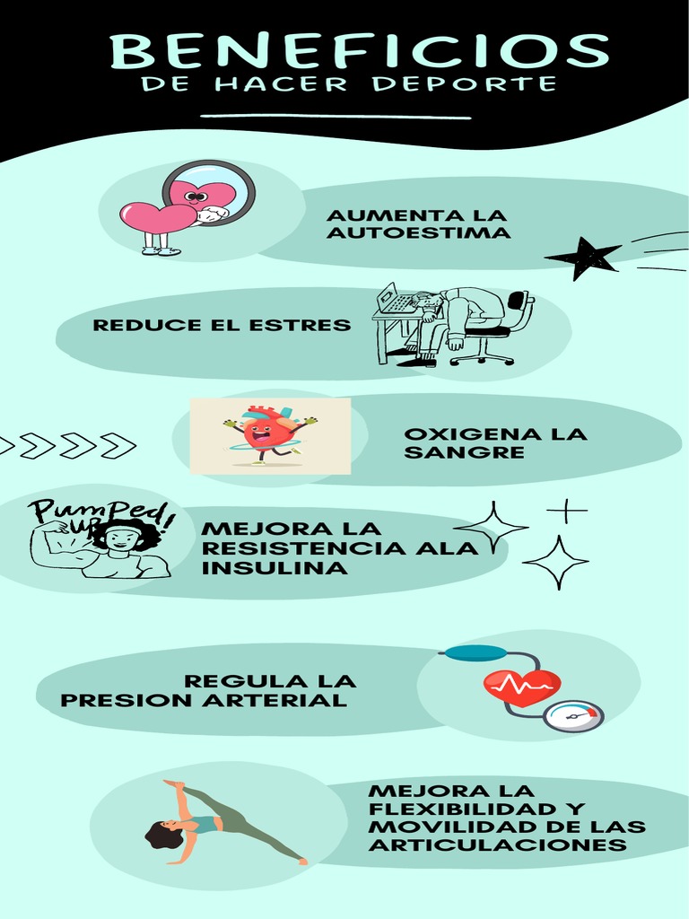 Infografia Beneficios Deporte | PDF