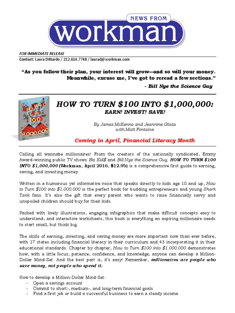 How To Turn $100 Into $1,000,000 | PDF