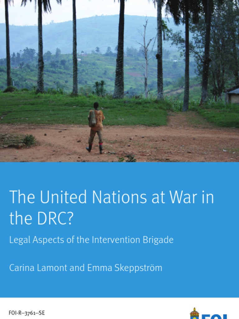 The United Nations at War in The DRC | PDF
