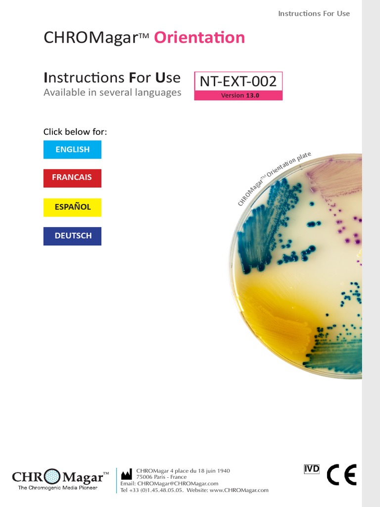 Chromagar: Orientation | PDF | Gram Negative Bacteria | Organisms