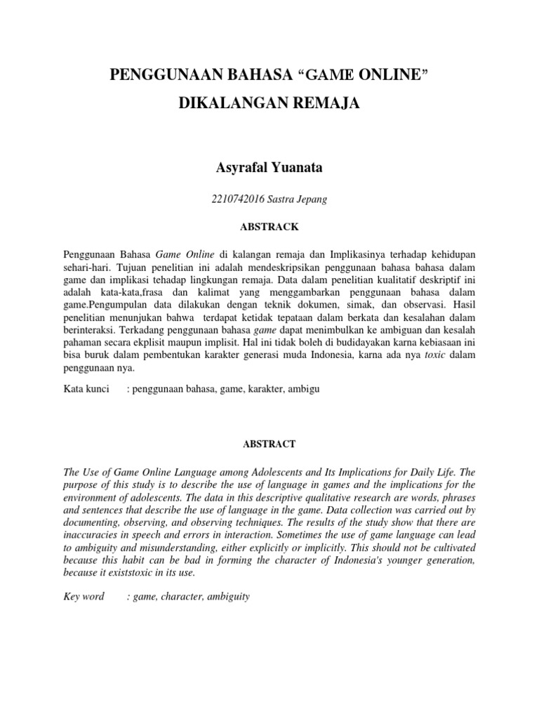 Asyrafal Yuanata - 2210752016 - Tugas Akhir Karangan Ilmiah | PDF