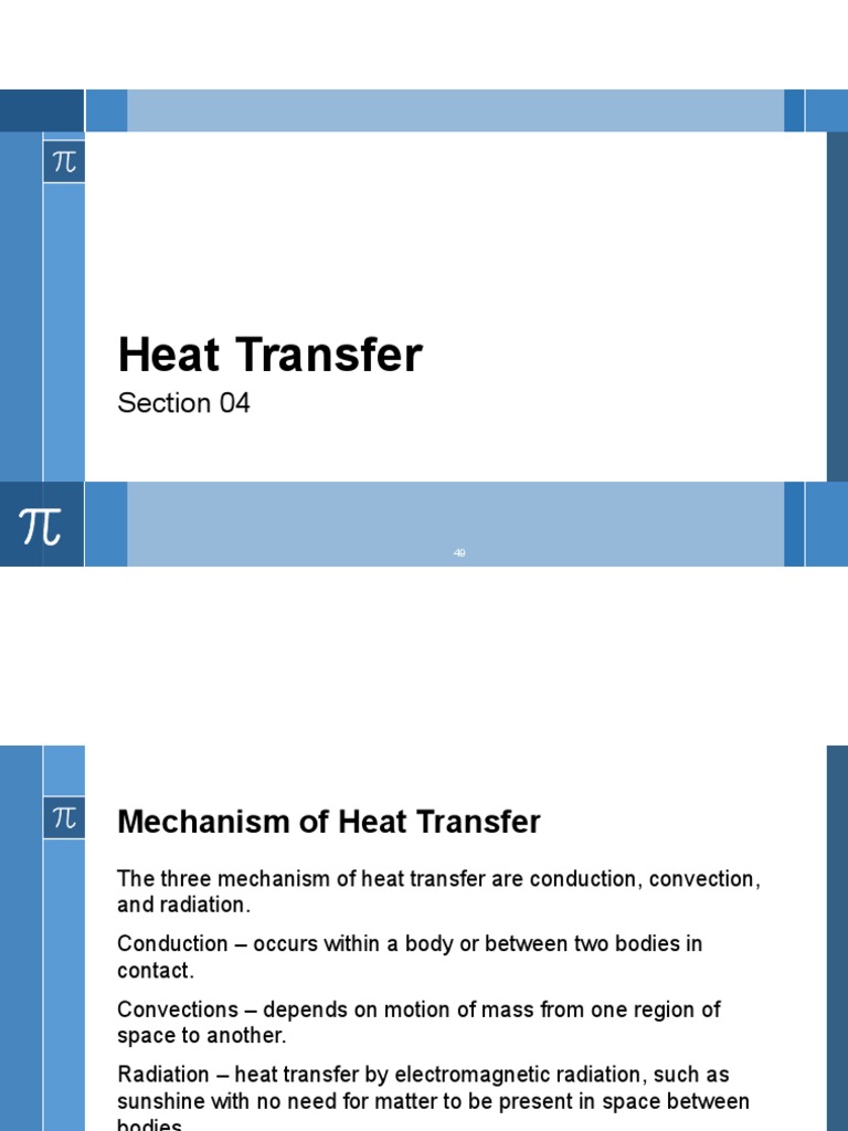 Heat Transfer | PDF | Heat Transfer | Thermal Conduction