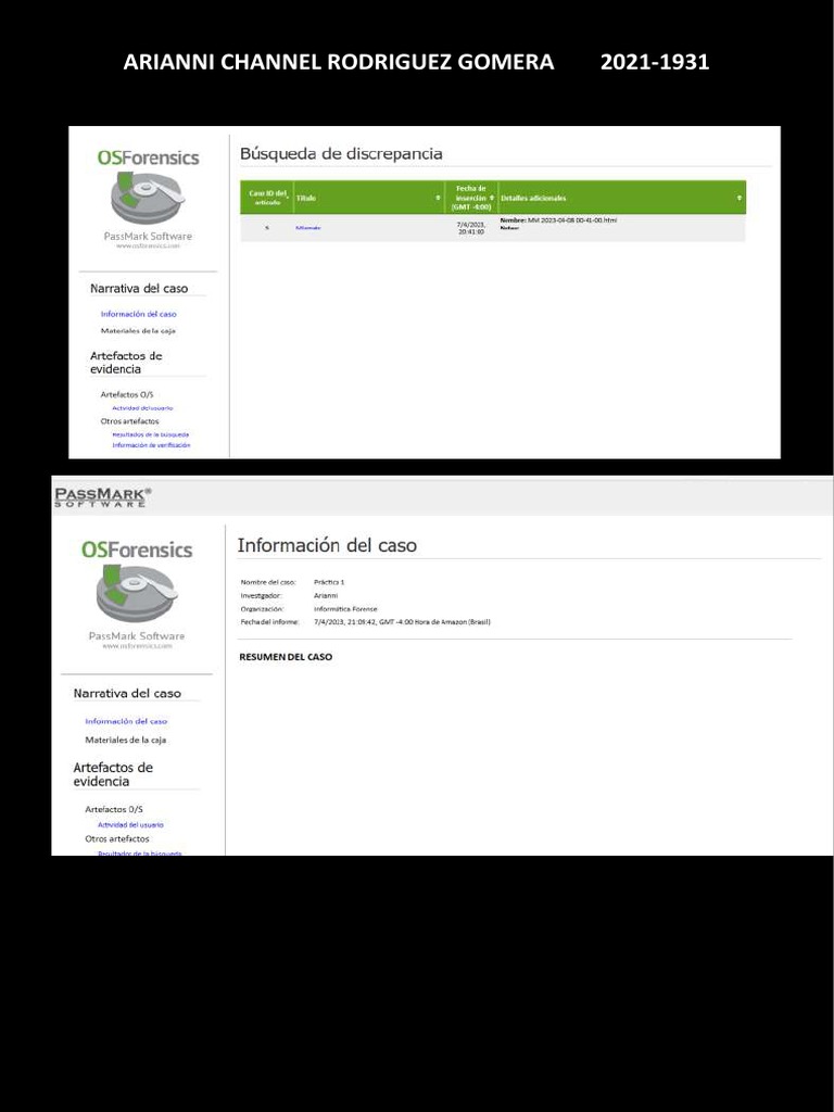 Software Osforensics | PDF