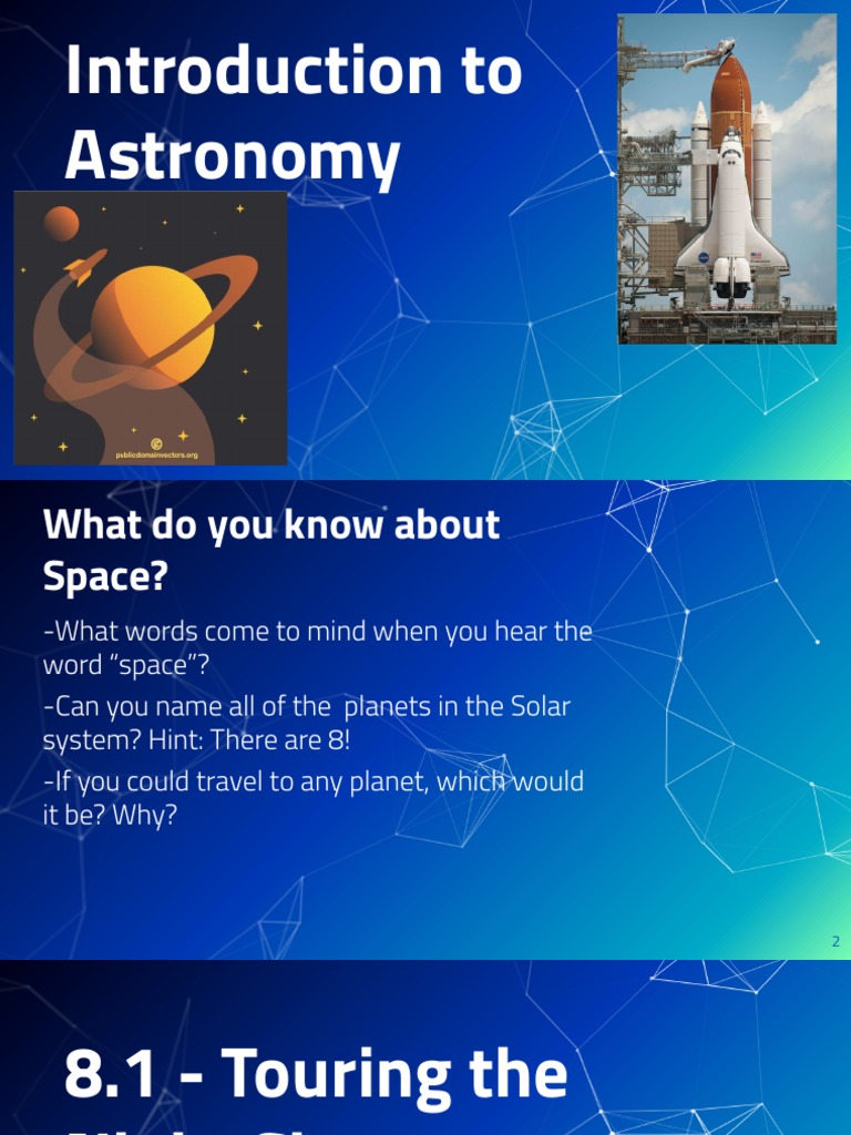 Introduction to Astronomy: Touring the Night Sky | PDF | Planets | Sun