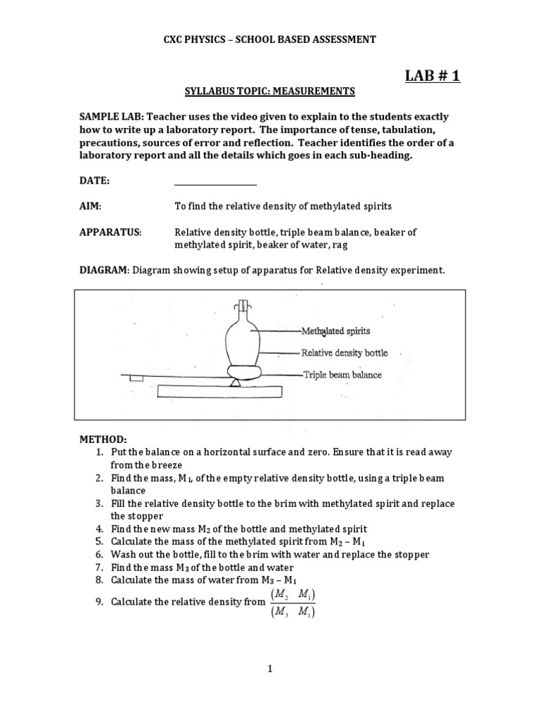 Csec Lab Scripts 2020-2022 | PDF | Series And Parallel Circuits | Heat