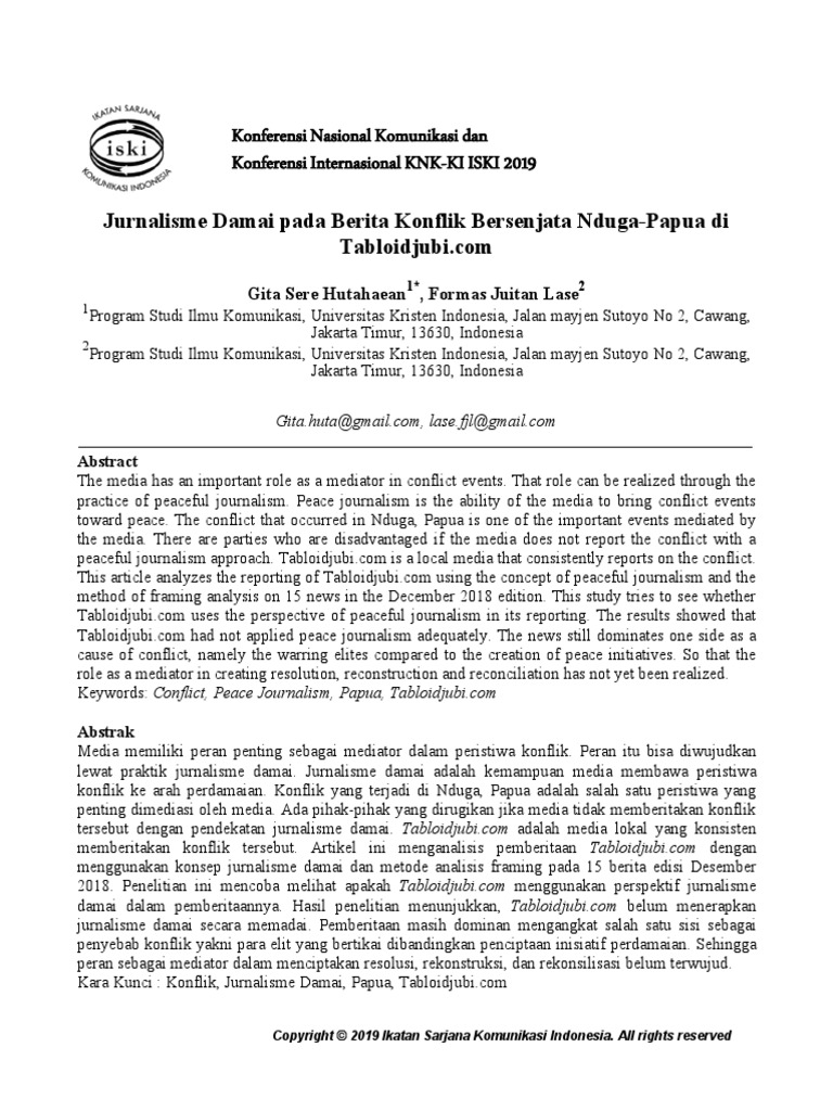 Full Paper KNK 2019 | PDF