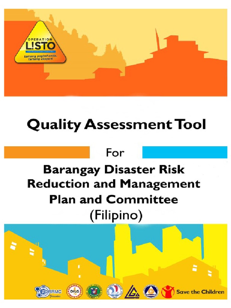 QAT For BDRRM Plan and Committee - Filipino | PDF
