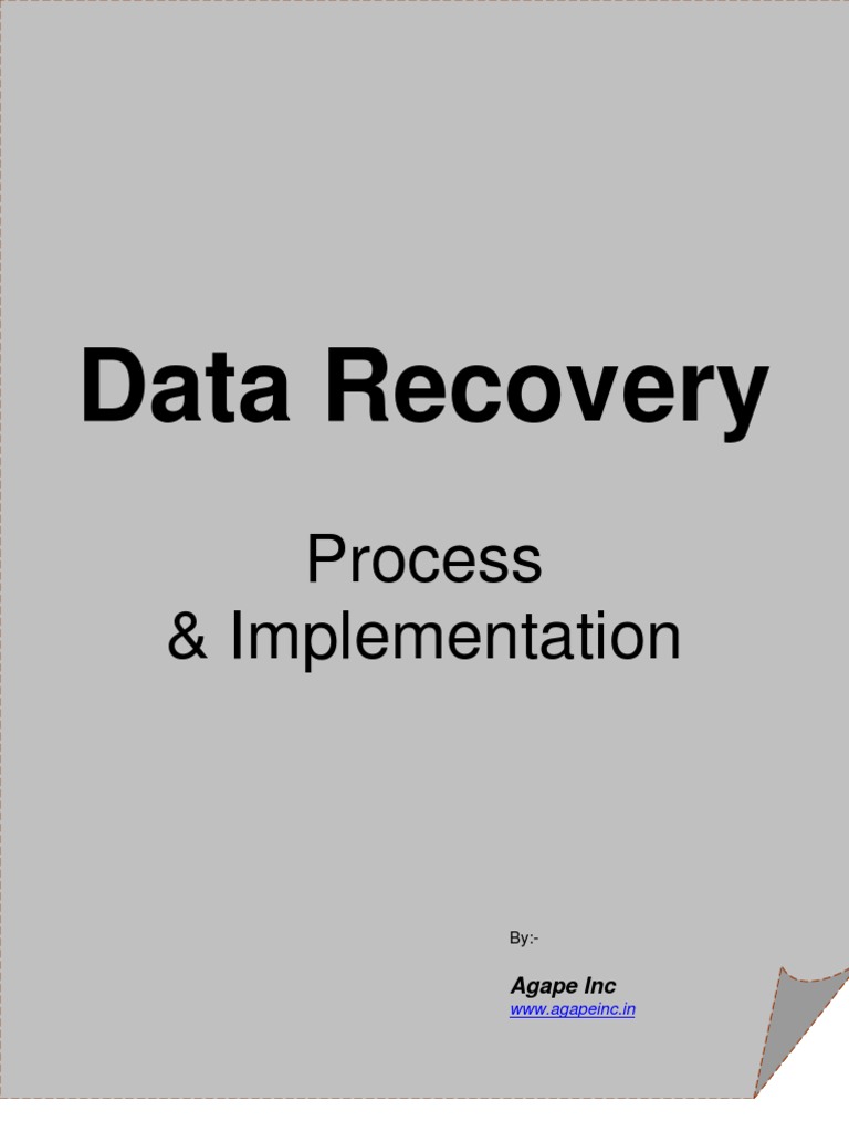 Data Recovery: Process & Implementation. | PDF | Computer Architecture ...
