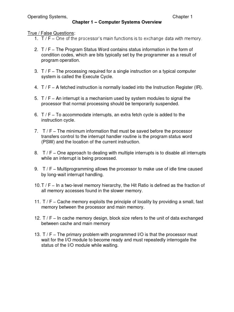 Sheet 1 | PDF | Central Processing Unit | Input/Output
