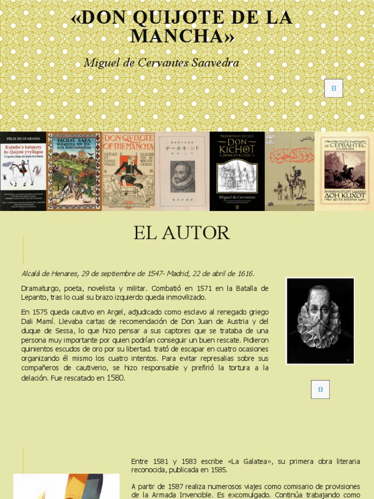Don Quijote de La Mancha - Parte 1 | PDF | Don Quijote