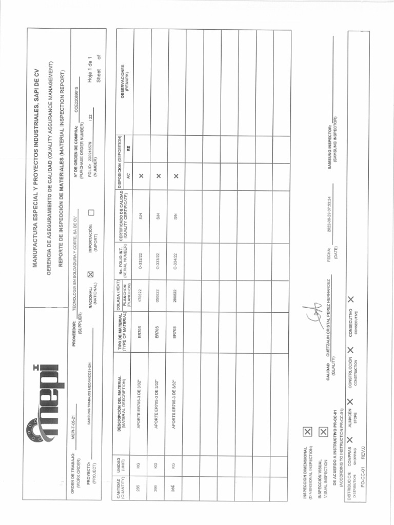 Aporte 70S-3 de 3-32 Entrada 6579 | PDF