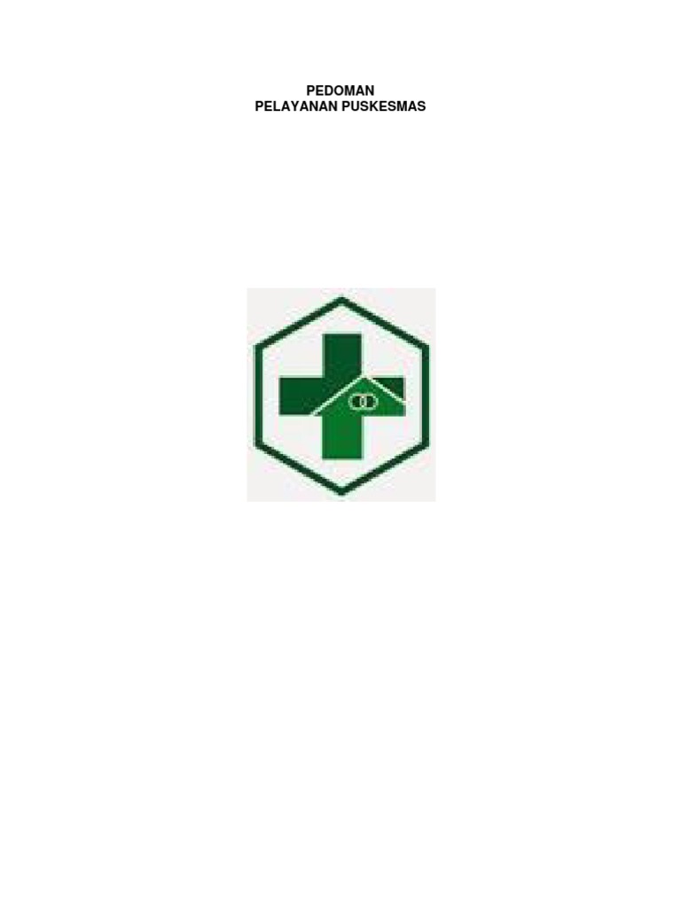 Pedoman Pelayanan Puskesmas | PDF