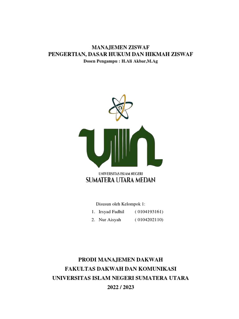 Pengertian dan Dasar Hukum ZISWAF | PDF