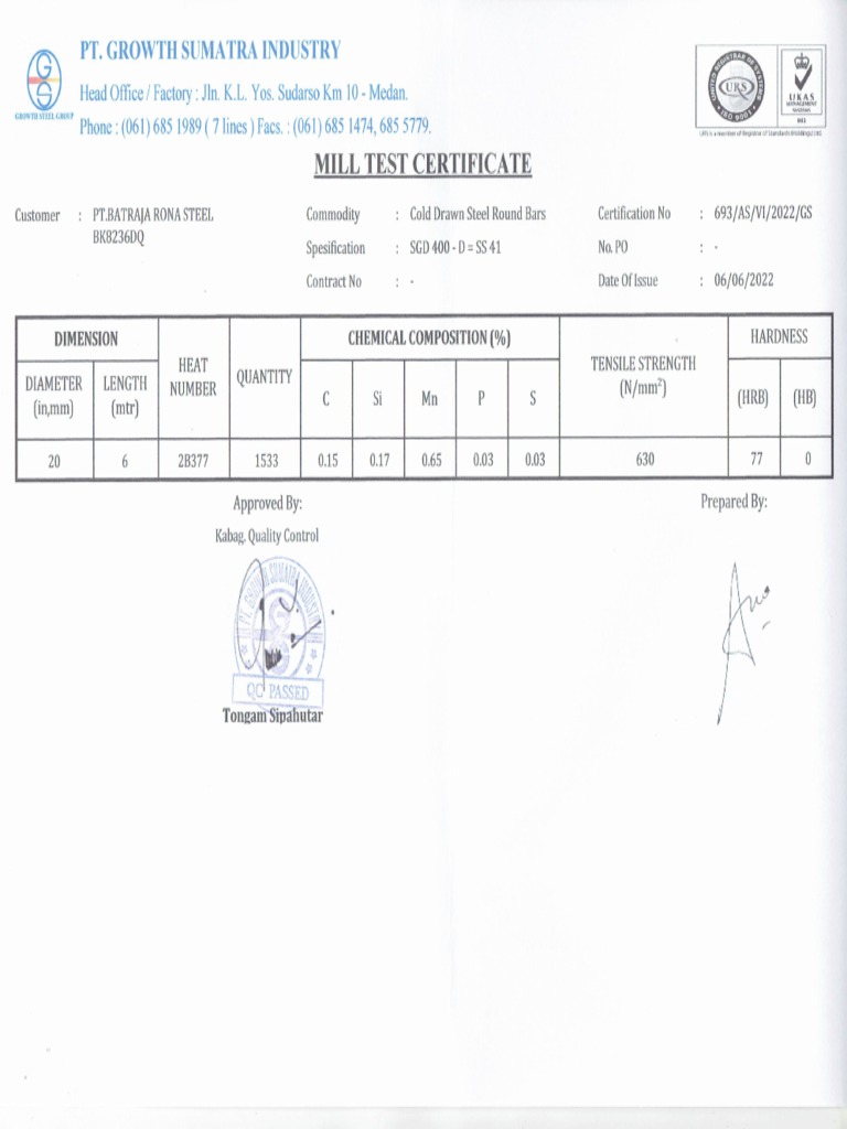 Millsheet M20 2B377 | PDF