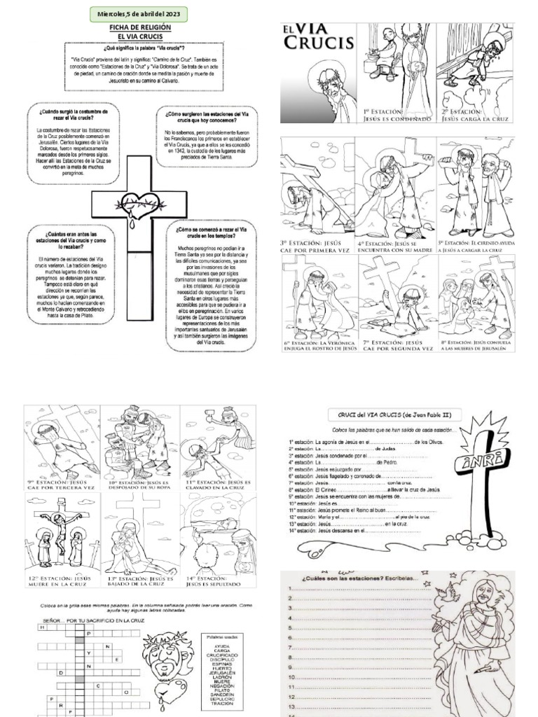 Ficha El Via Crucis | PDF