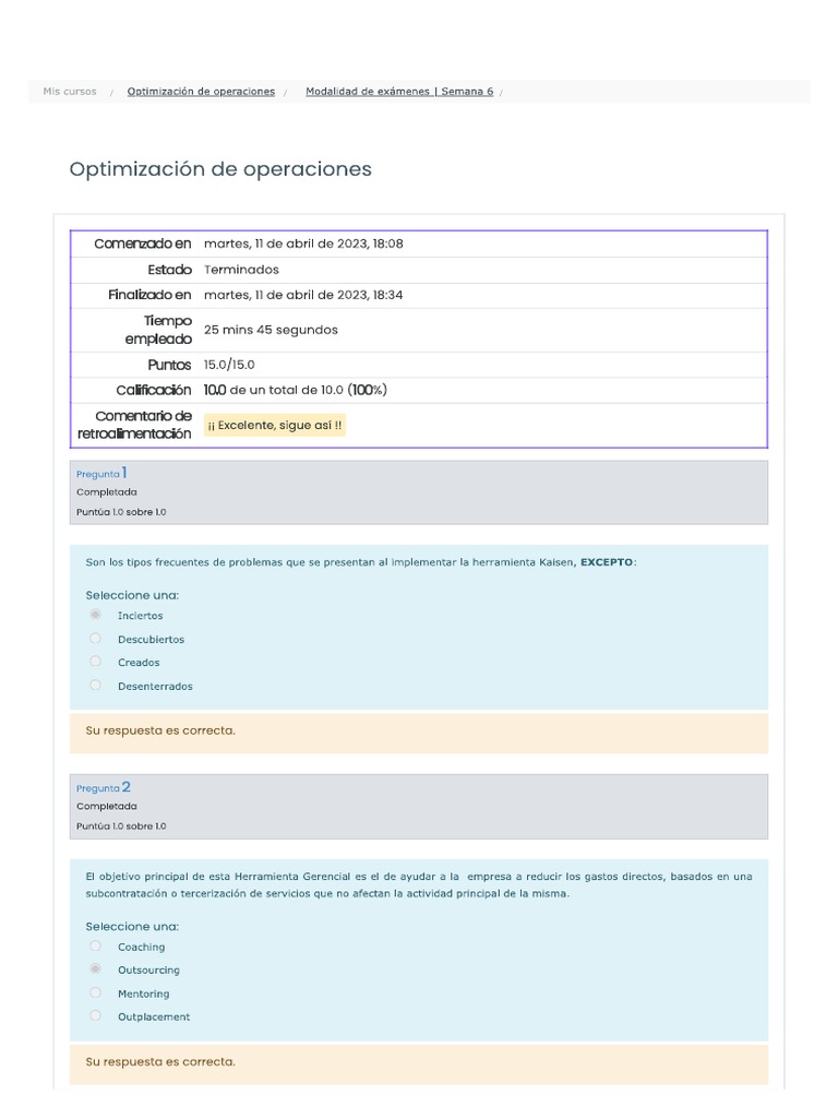 Examen Semana 6 Algoritmo Y Estructura De Datos Pdf