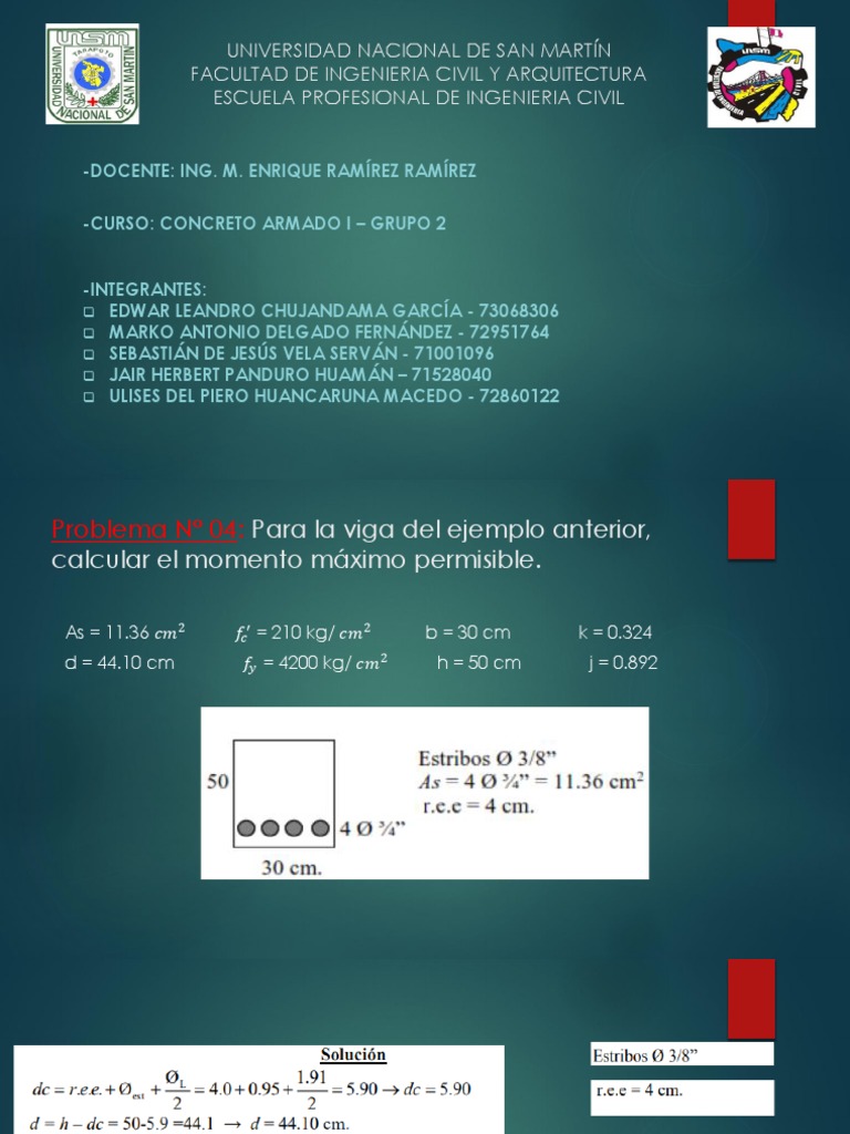Exposicion Problema N° 4, Grupo 4 | PDF