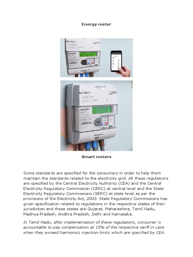 Energy Meter | PDF