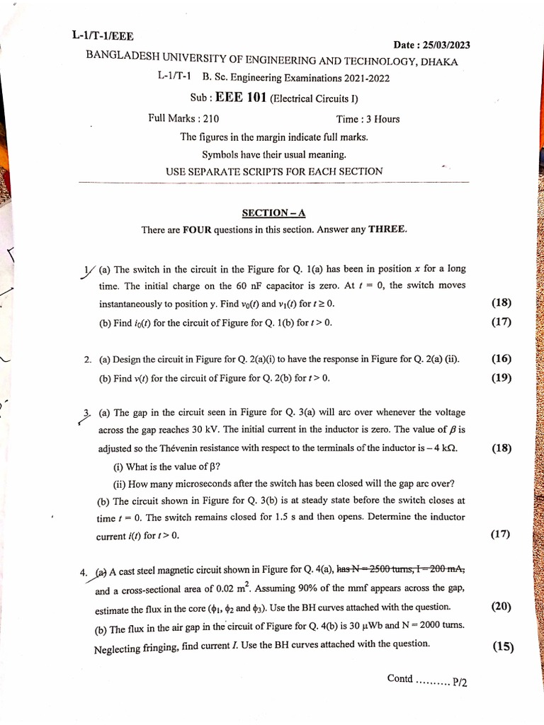 Buet Eee 101 TF 21-22 | PDF
