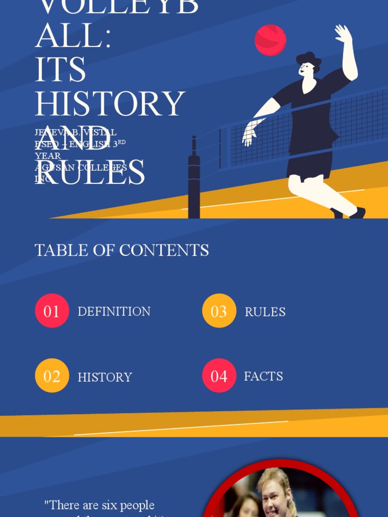 History and Origin of Volleyball | PDF