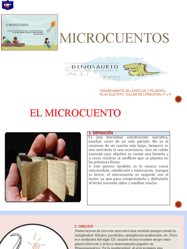 Definición y características del microcuento | PDF | Las artes