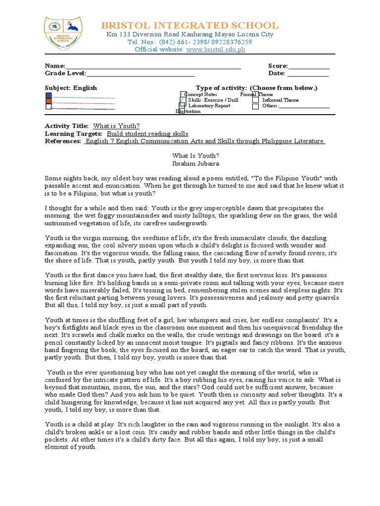 English 4 LAS ACTIVITY | PDF | Career & Growth | Social Science