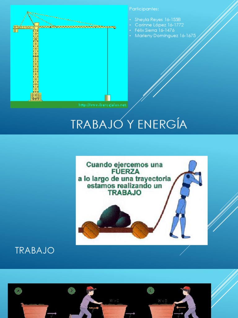 Trabajo Y Energía | PDF | Fuerza | Energía potencial