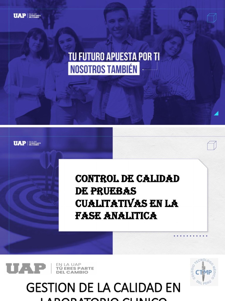 Control de Calidad en Pruebas Cualitativas | PDF | Sensibilidad y ...