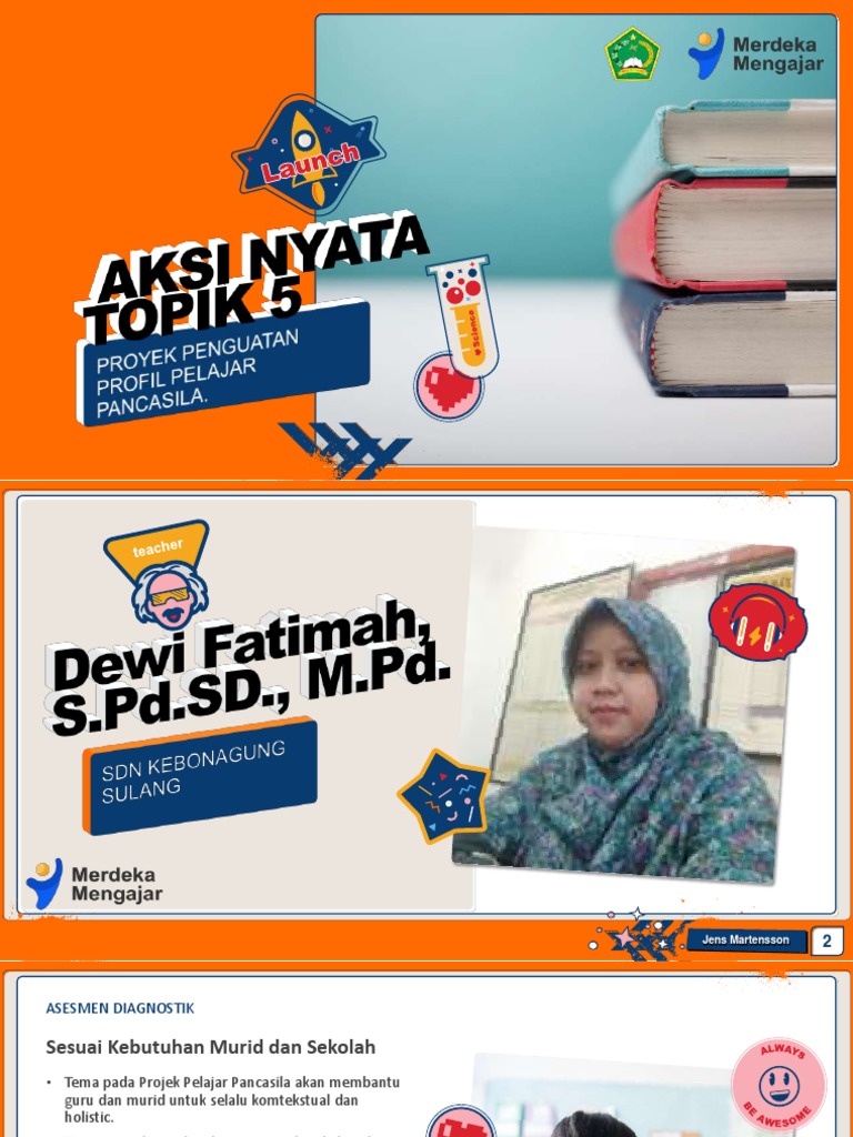 AKSI NYATA TOPIK 5 Dewi Fatimah | PDF