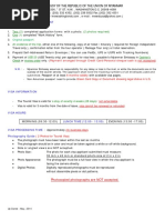 FSM Passport Application Guide | PDF | Mail | Passport