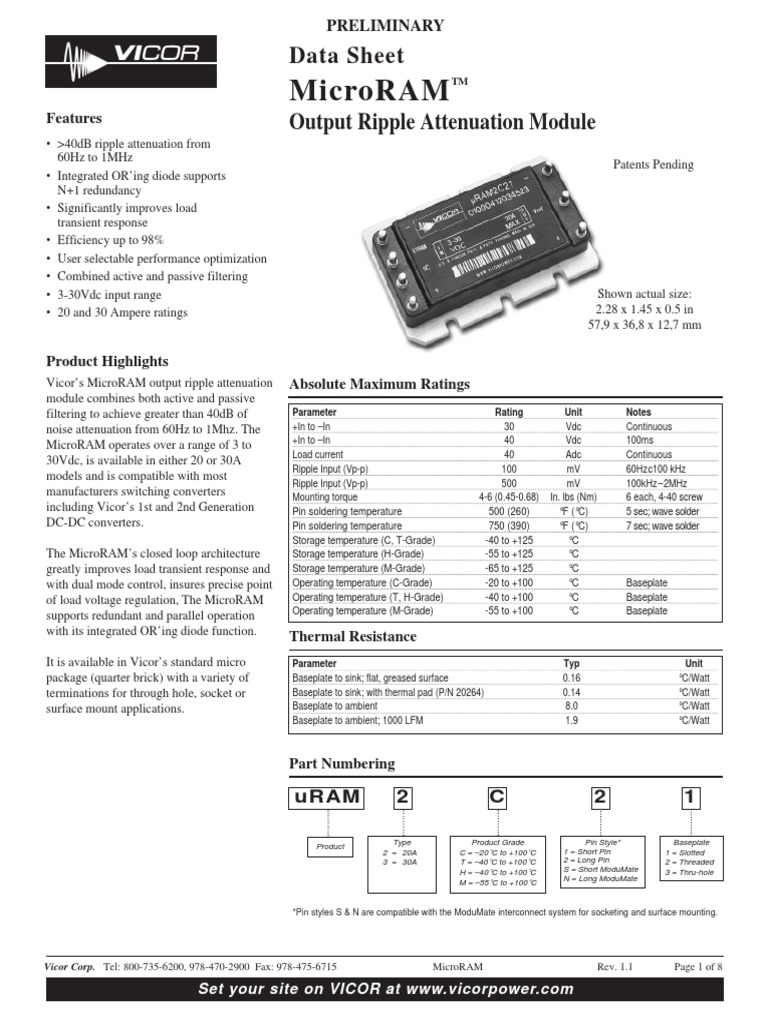 MICRORAM | PDF | Capacitor | Amplifier