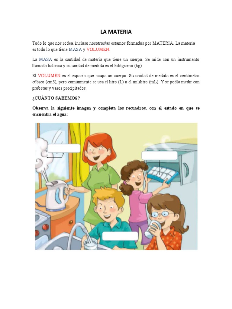 La Materia | PDF | Ciencia y matemáticas