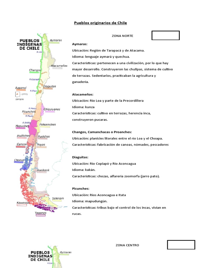 Pueblos Originarios de Chile | PDF