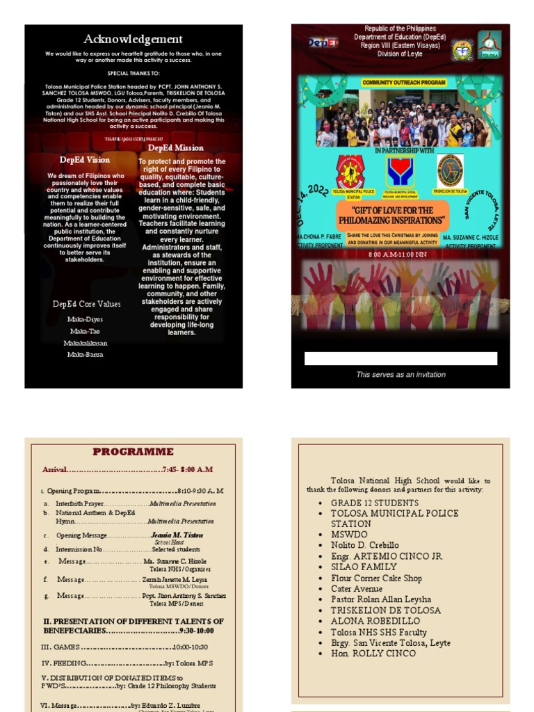 Program Symposium Outreach | PDF | Cognition | Learning