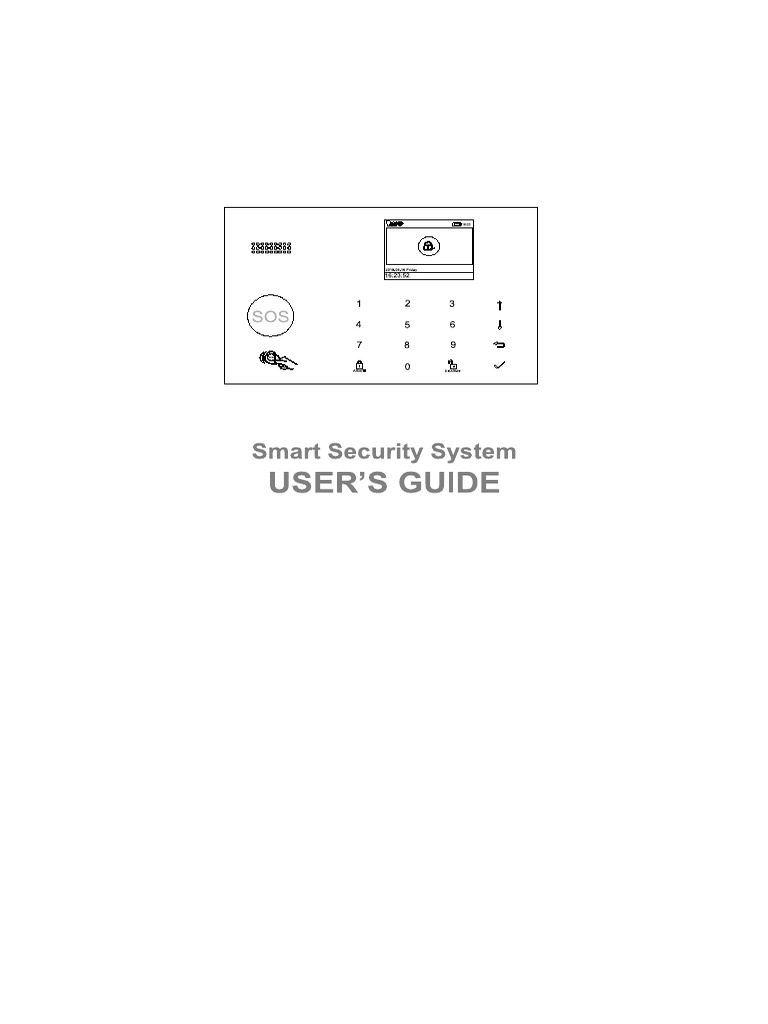 CP G30 34 Home Security System User Guide | PDF
