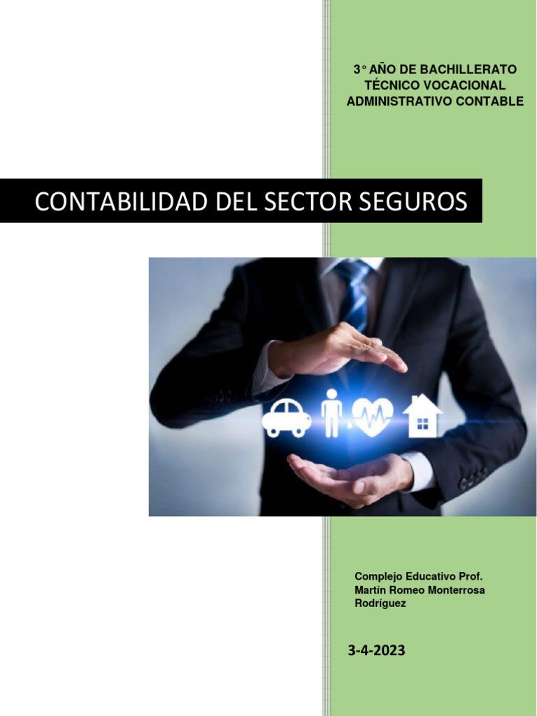 Contabilidad Del Sector Seguros. | PDF | Reaseguro | Seguro